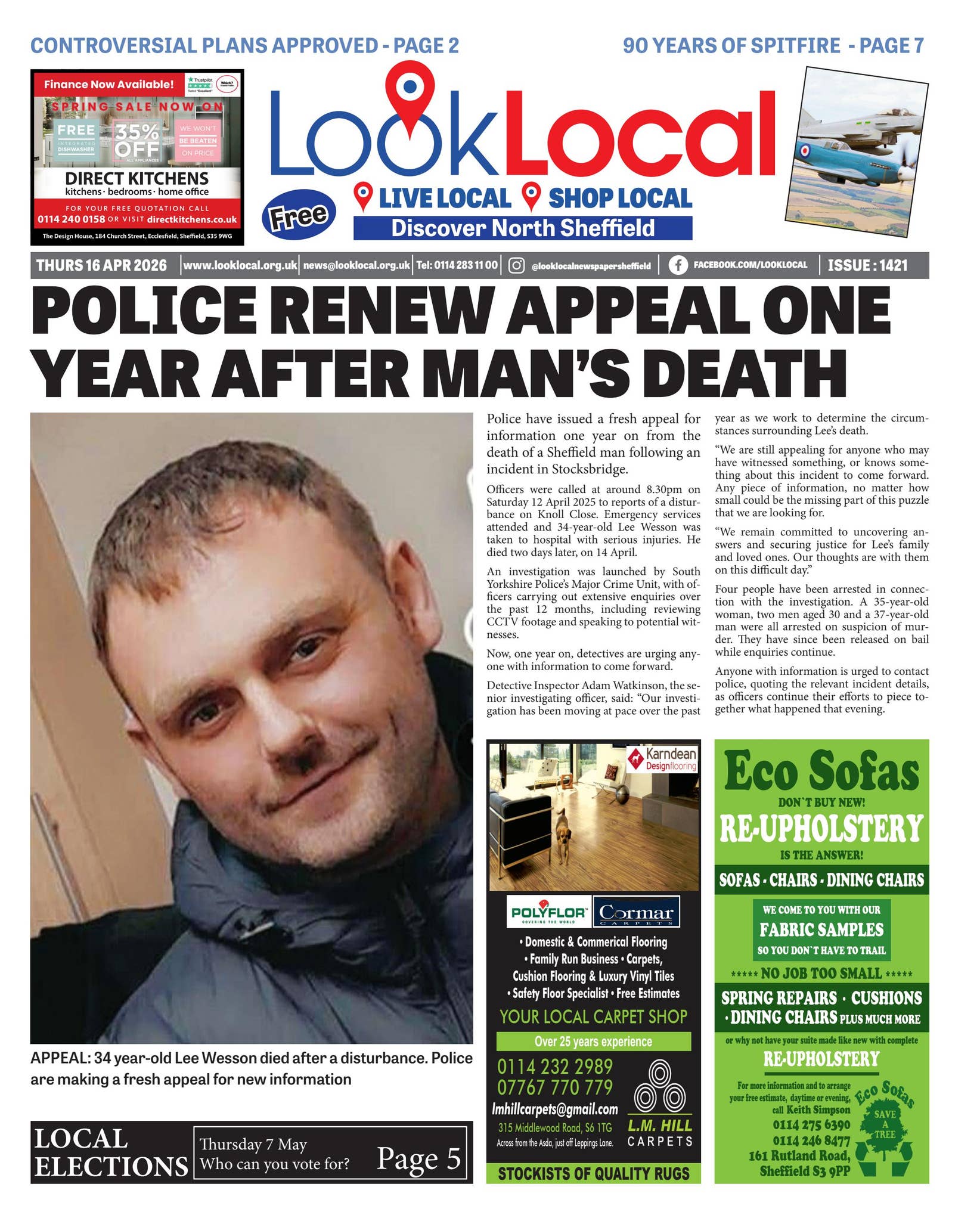 Look Local Newspaper Issue 1421 Thursday 16 April 2026 by Look Local ...