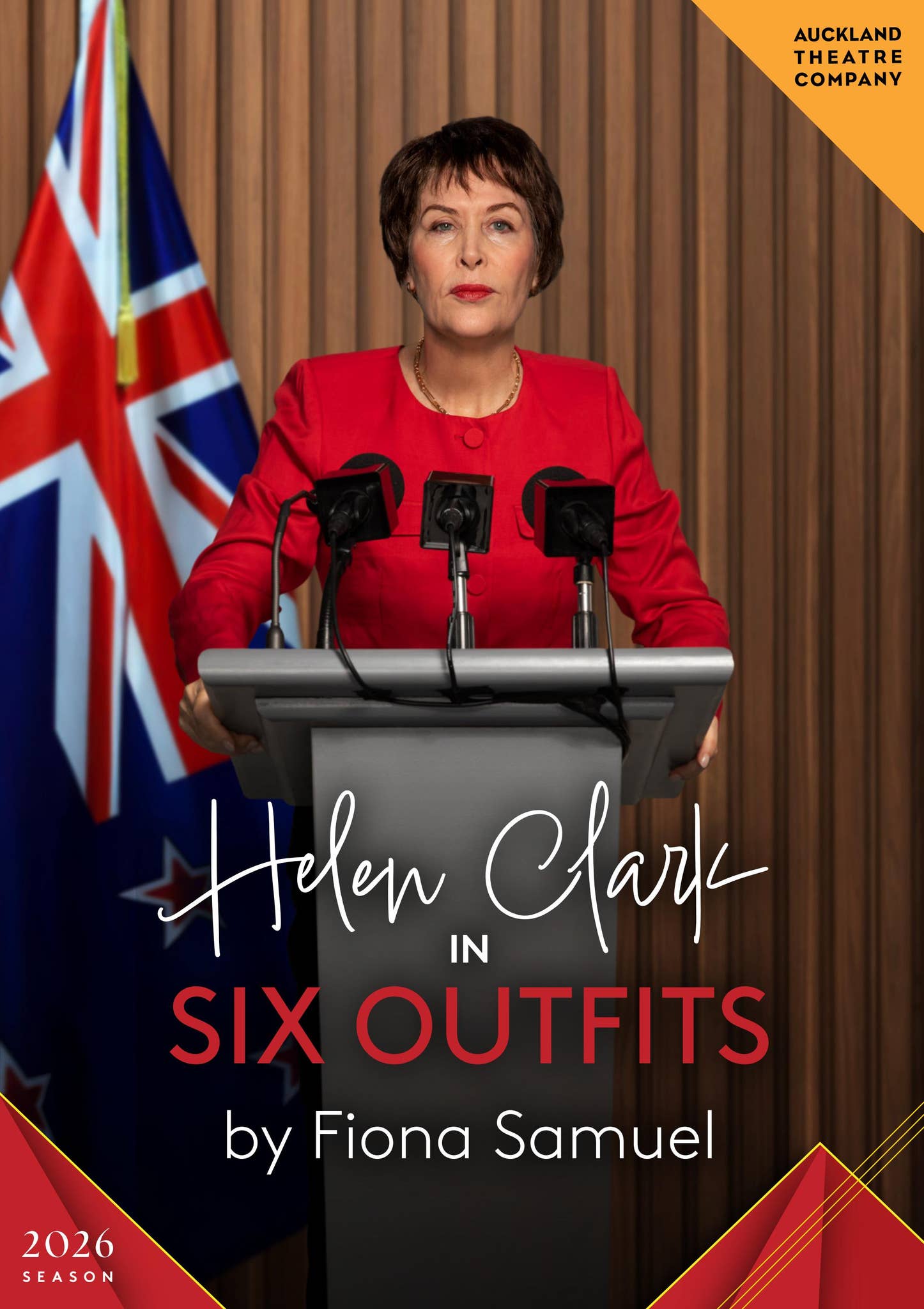 Helen Clark in Six Outfits Show Programme by Auckland Theatre Company ...