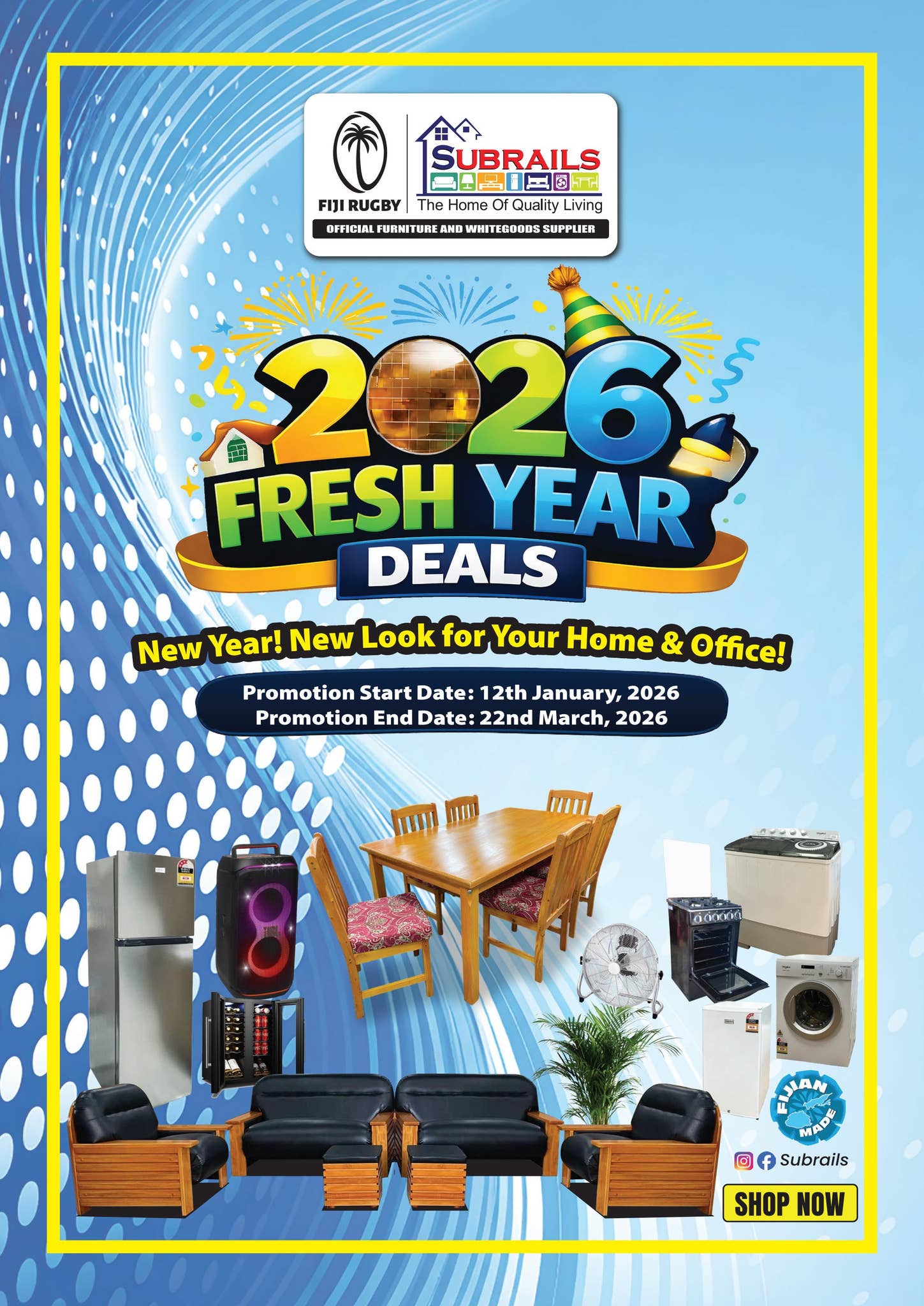 2026 FRESH YEAR CATALOGUE by Subrails Furniture Centre - Issuu