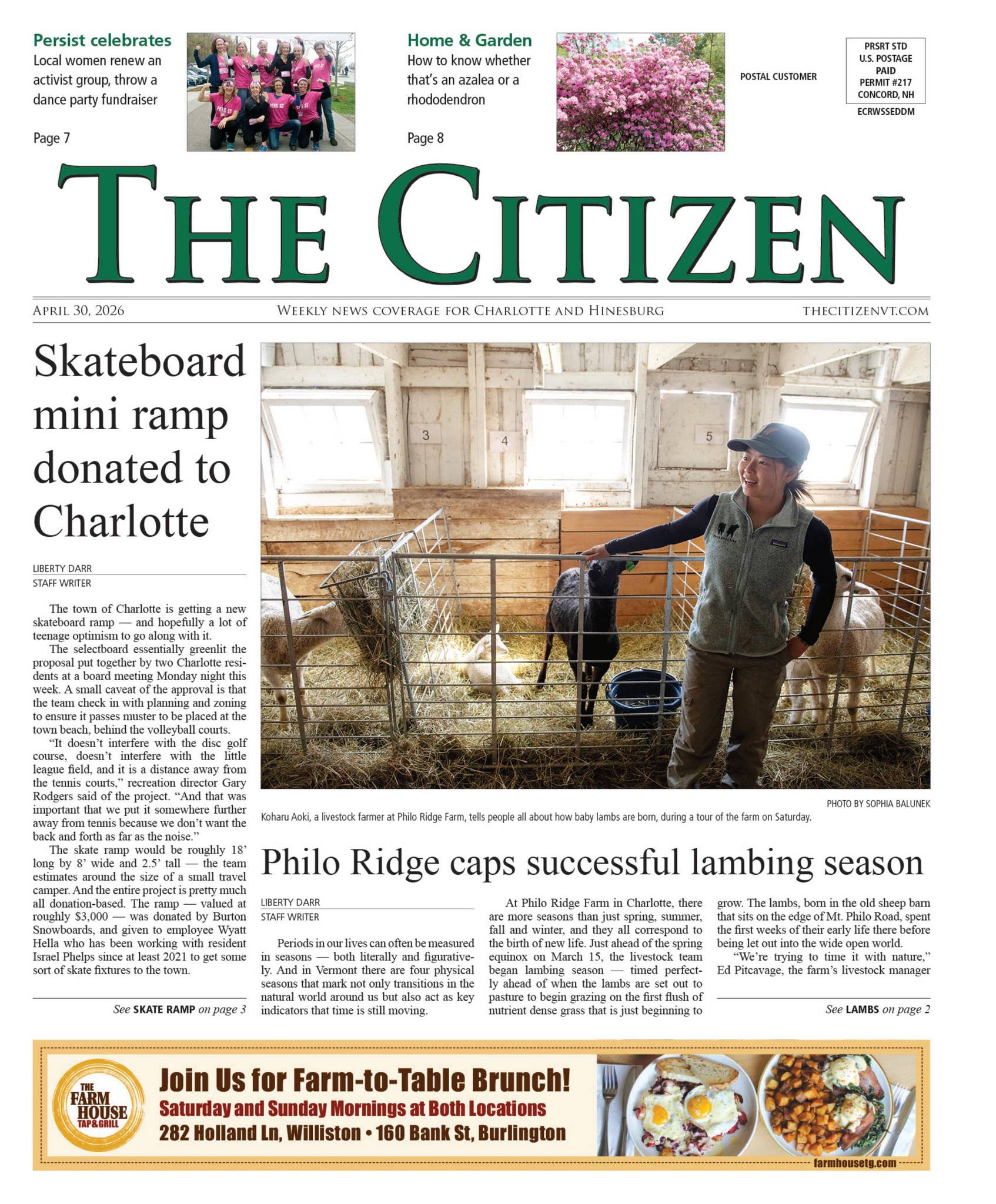 The Citizen - 4-30-26 by Vermont Community Newspaper Group - Issuu
