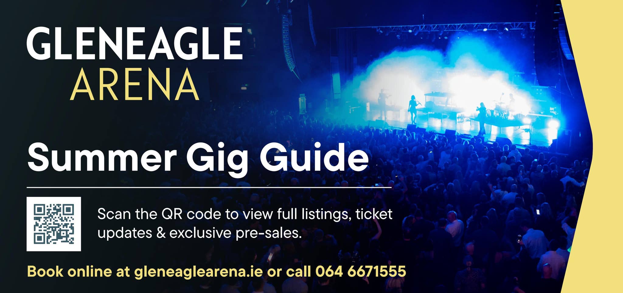 Gleneagle Arena Summer 2026 Gig Guide by Gleneagle INEC Arena - Issuu