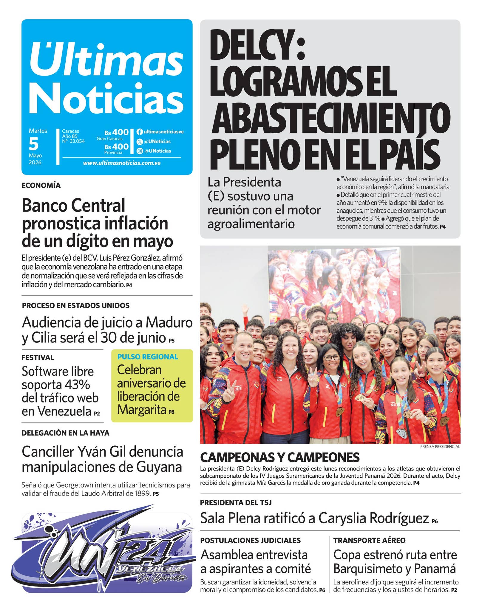 UN050526 by Últimas Noticias - Issuu