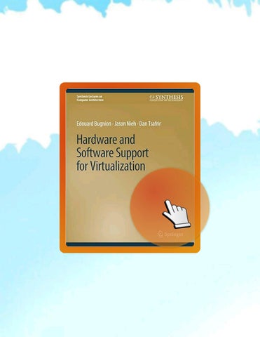 (FREE (PDF) Hardware and Software Support for Virtualization (Synthesis ...