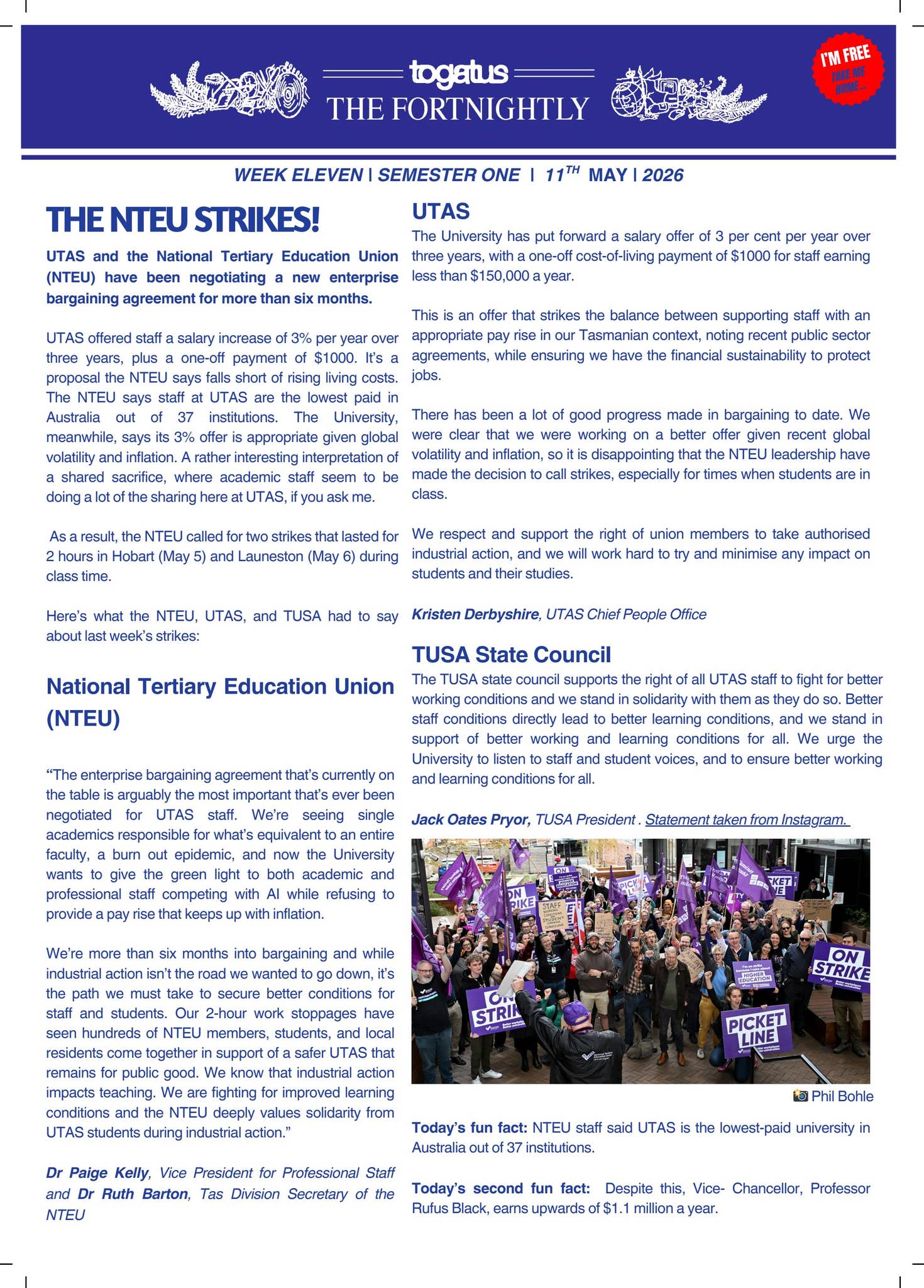 The Togatus Fortnightly. Issue 5- 2026 by Togatus - Issuu
