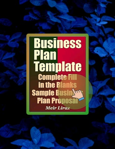 (Ebook Free) Business Plan Template: Complete Fill in the Blanks Sample ...