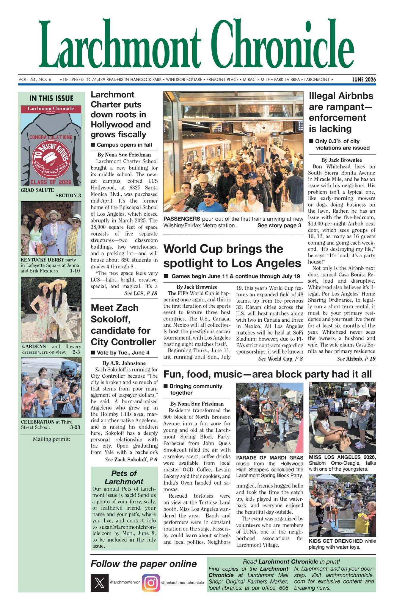 LC 6 2026 by Larchmont Chronicle - Issuu