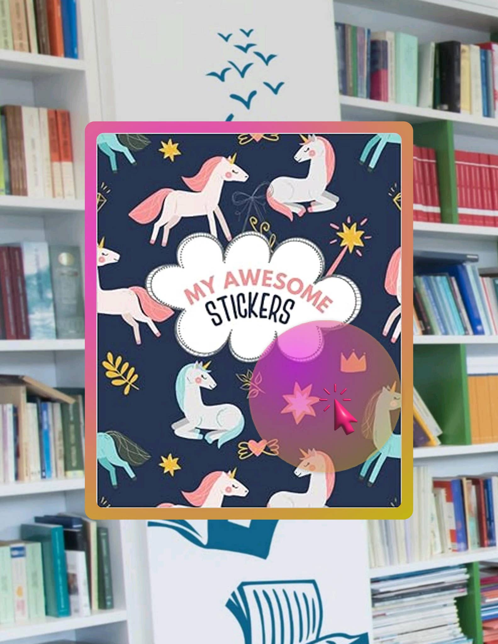 (Ebook) My Awesome Stickers: Blank Sticker Book for Collecting Stickers ...