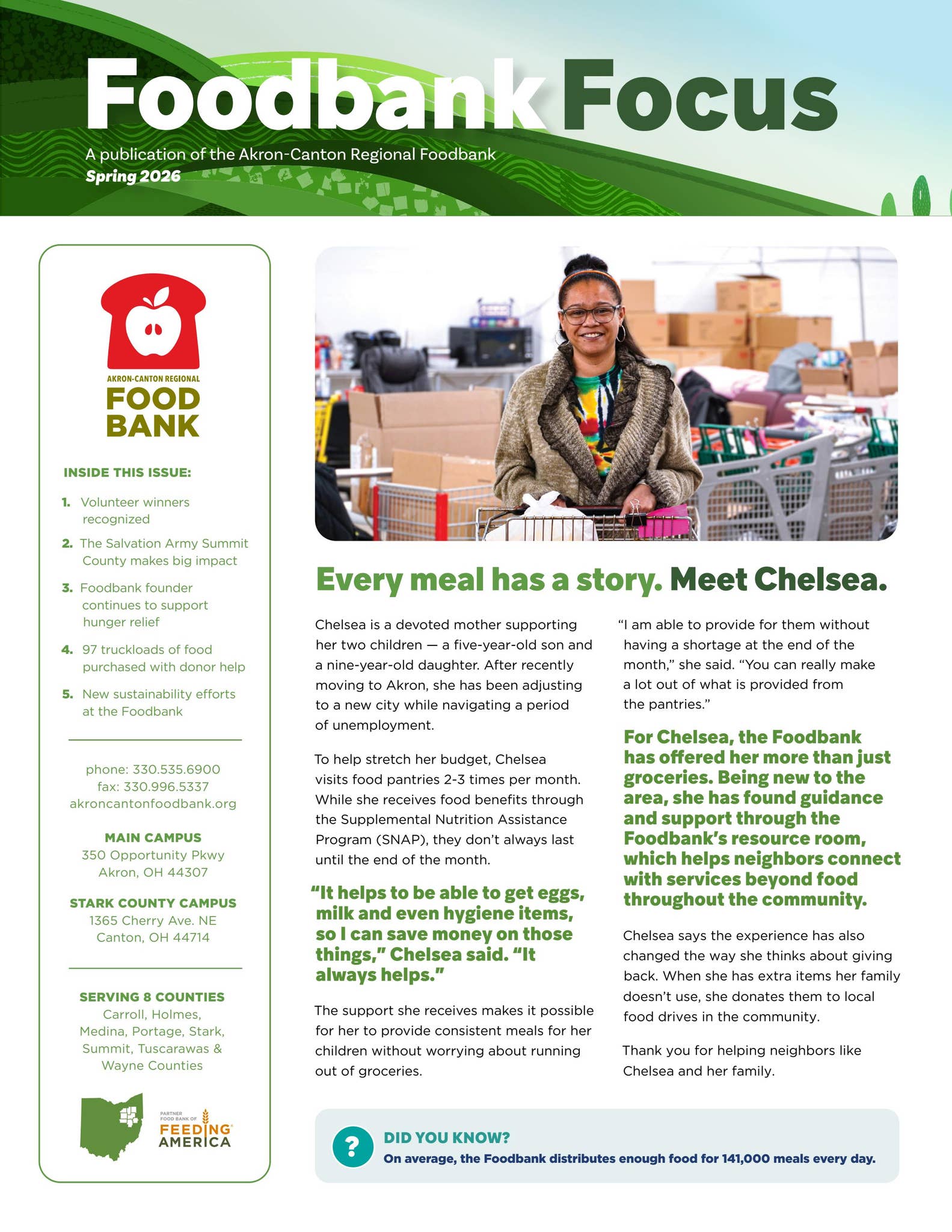 Foodbank Focus Newsletter: Spring 2026 by Akron-Canton Regional ...
