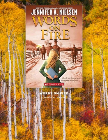 EBOOK Words on Fire by Jennifer A. Nielsen by rachelleondrickarm - Issuu