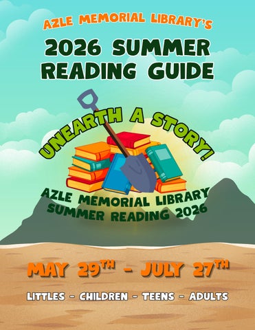 Azle Memorial Library 2026 Summer Reading Guide by City of Azle - Issuu