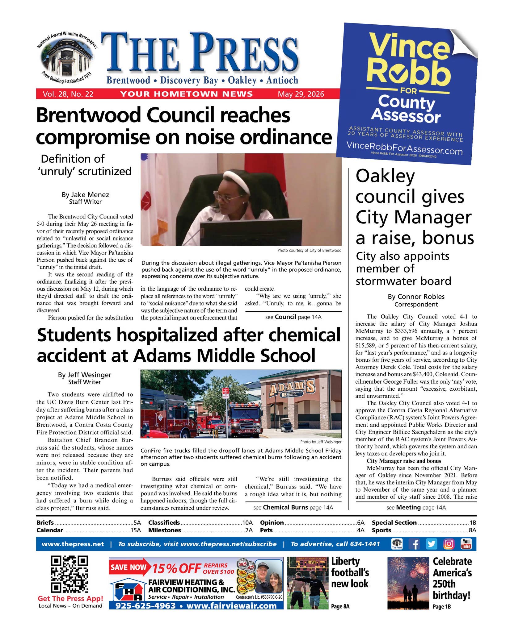 The Press 05.29.2026 by Brentwood Press & Publishing - Issuu