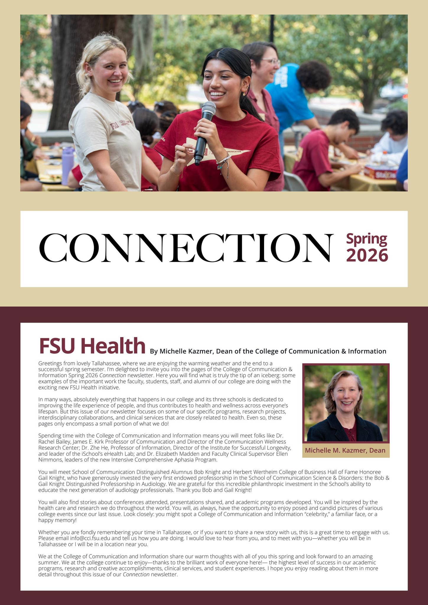 Connection | Spring 2026 by FSU College of Communication & Information ...
