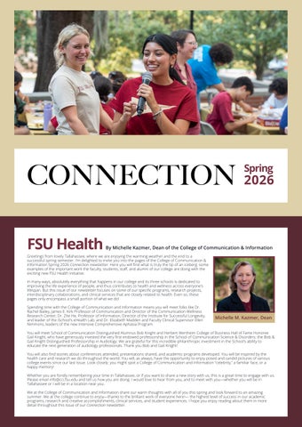 Connection | Spring 2026 by FSU College of Communication & Information ...
