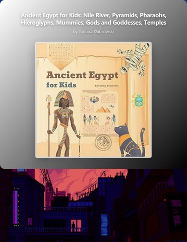 PDF Ebook Ancient Egypt for Kids: Nile River, Pyramids, Pharaohs ...