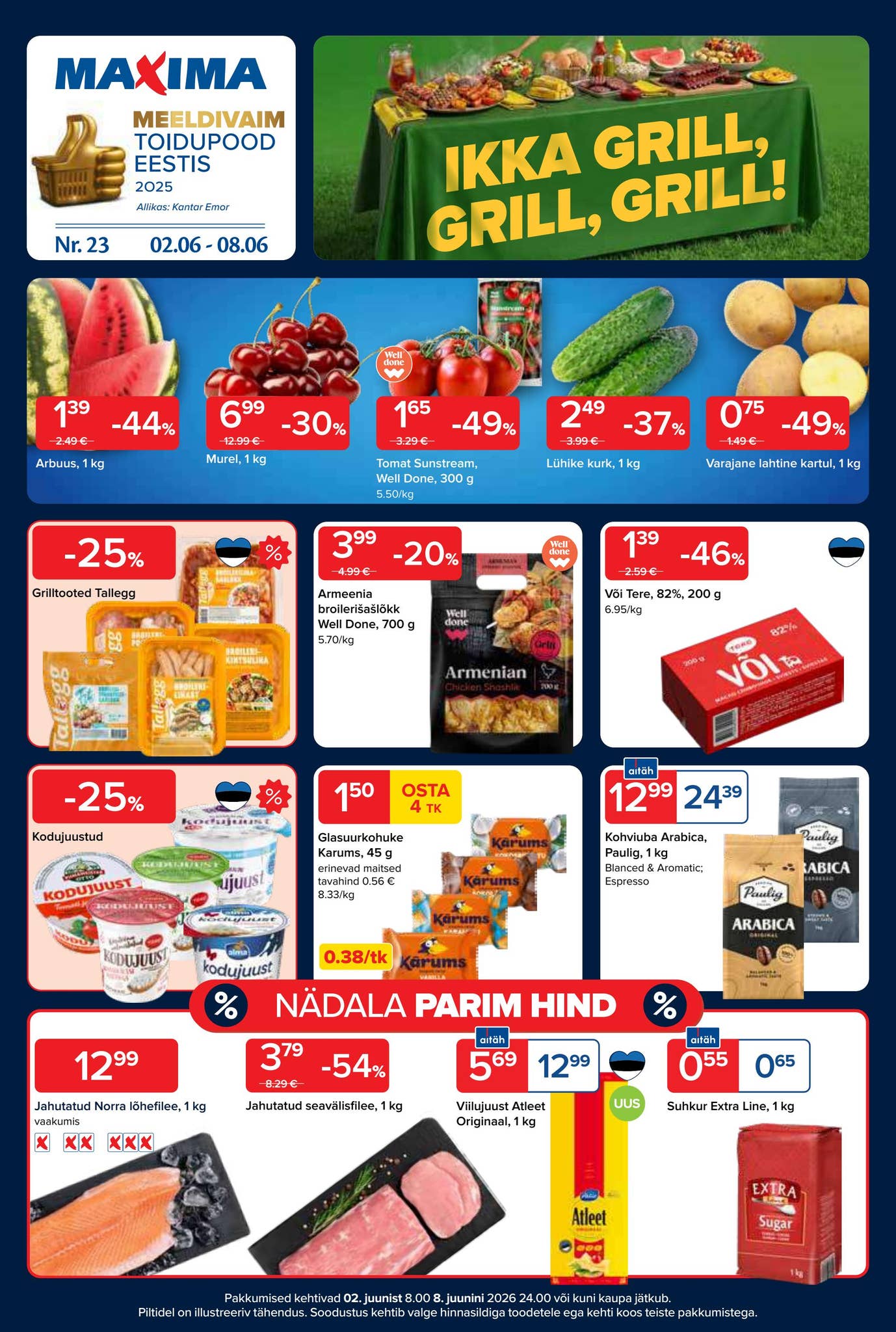 Maxima kliendileht 2.-8.06 by Maxima Eesti - Issuu