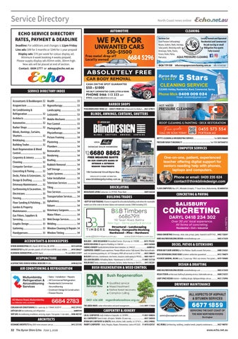 The Byron Shire Echo Issue 40.52 – June 3, 2026 by Echo Publications ...