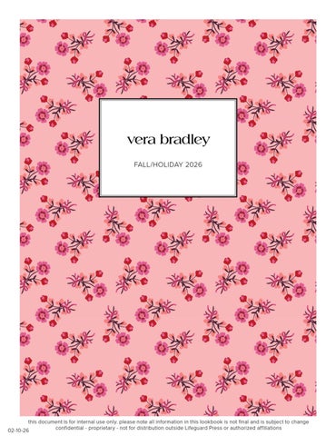 Vera Bradley Fall and Winter 2026 by daniel*richards - Issuu
