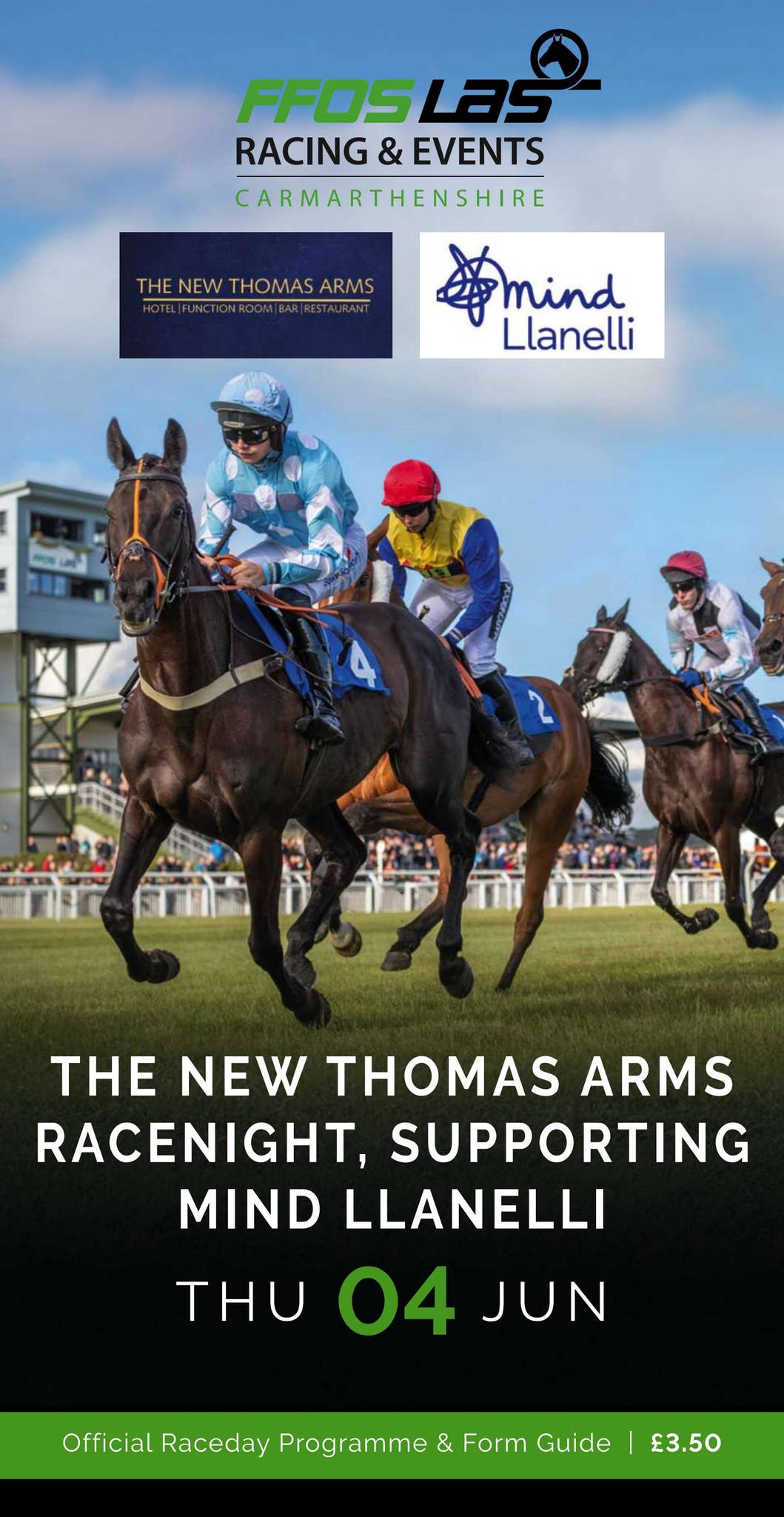 Ffos Las Racecard - Thursday 4th June by Arena Racing Company - Issuu