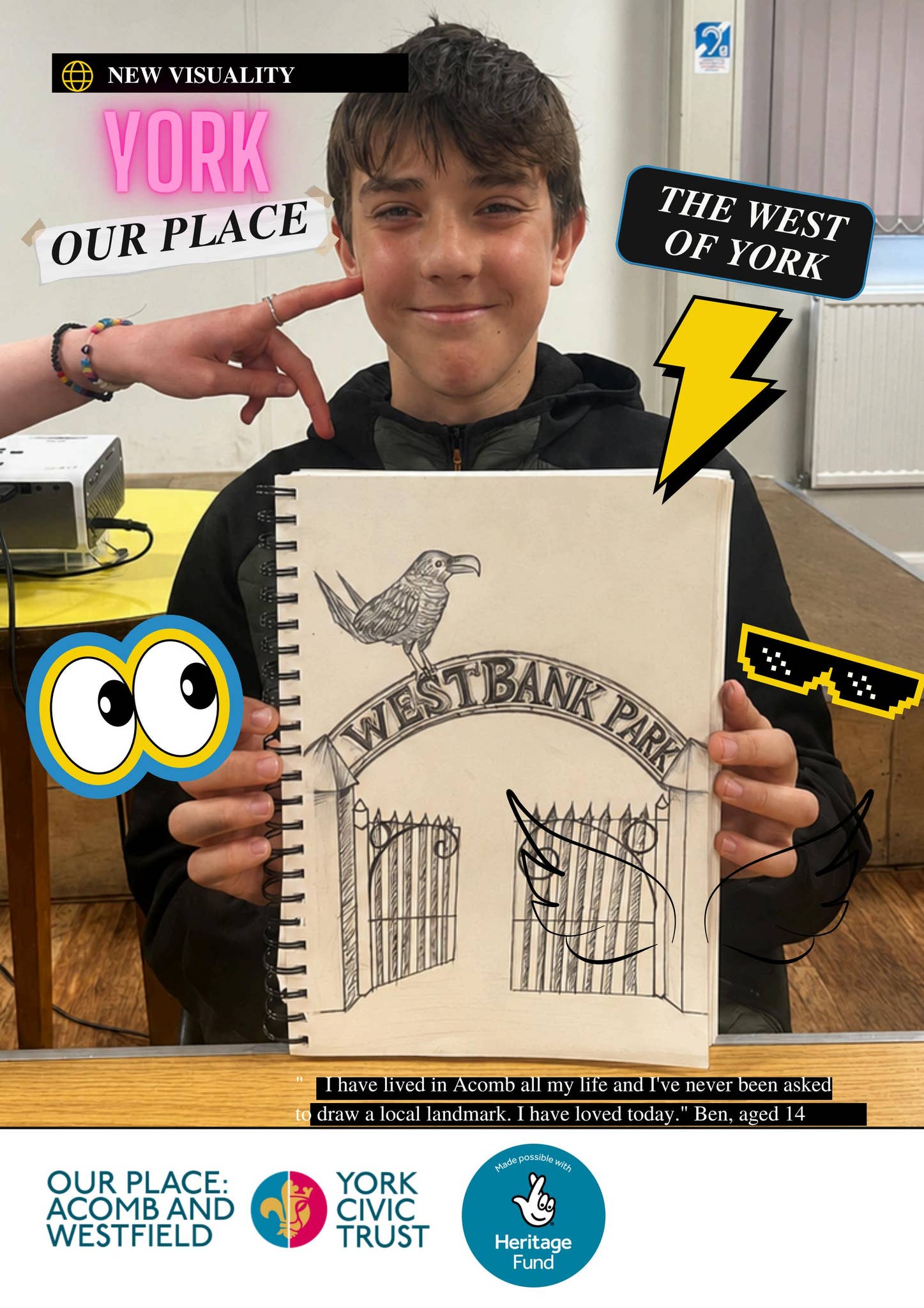 Our Place: York Civic Trust and Art Camp in Westfield and Acomb by ...