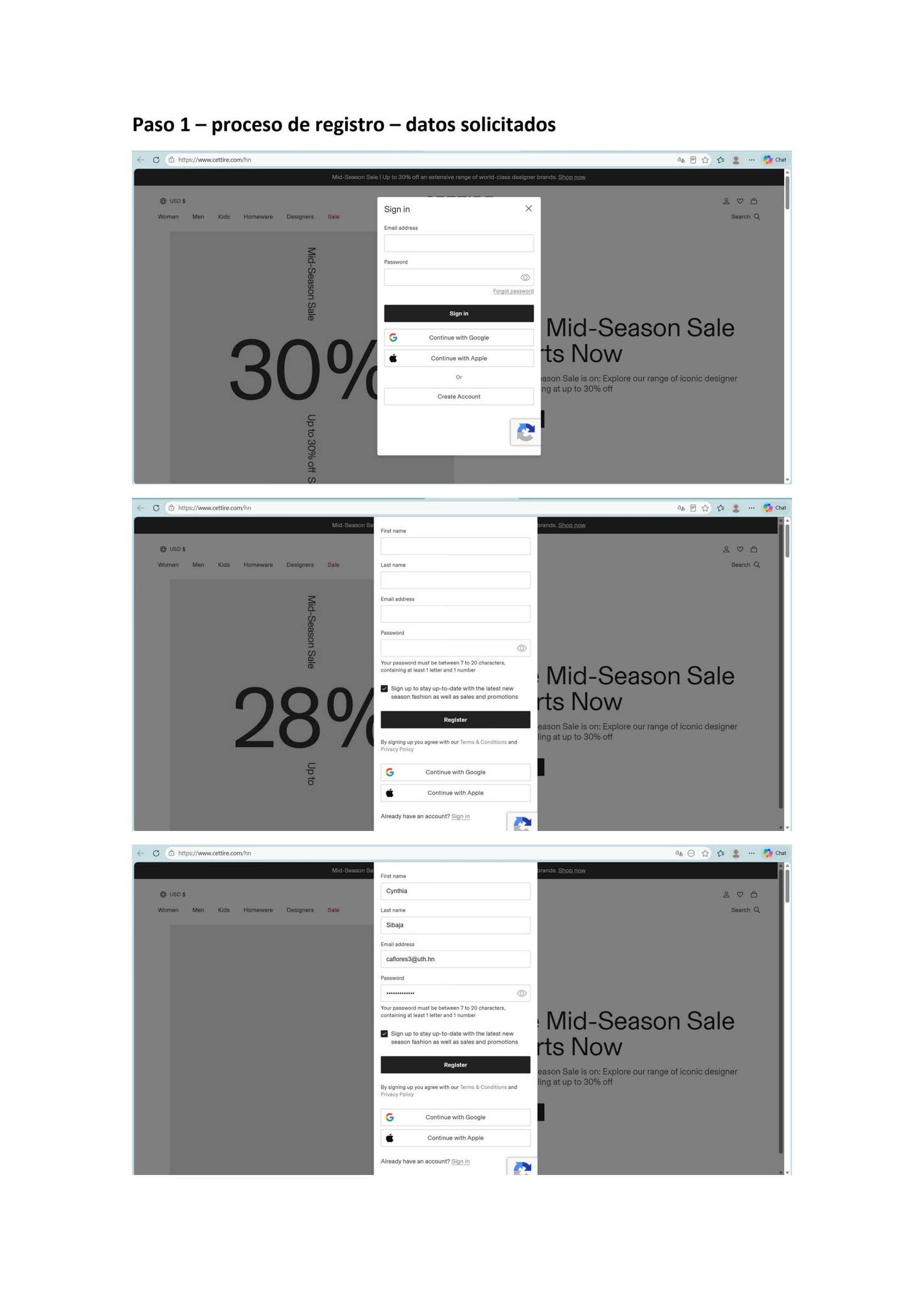Auditoria web - comercio electronico - Cynthia Flores by Suhey ...