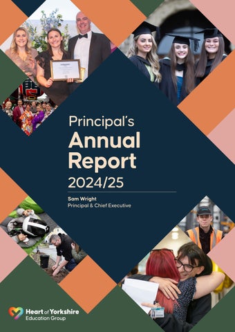 Principal’s Annual Report 2024/25 by Heart of Yorkshire Education Group ...
