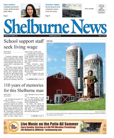 Shelburne News - 6-4-26 by Vermont Community Newspaper Group - Issuu