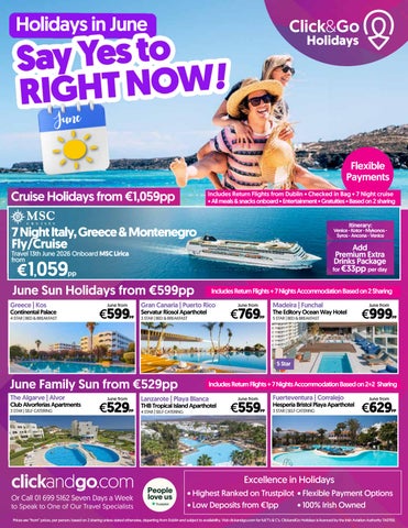 Click&Go Holidays Holiday Brochure by Click&Go Holidays - Issuu