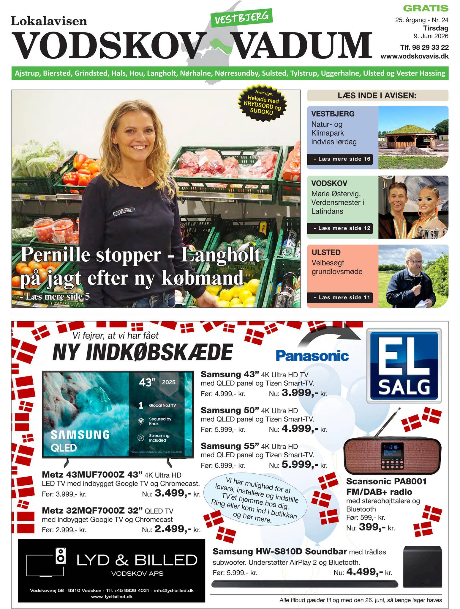 Lokalavisen Vodskov Vestbjerg Vadum nr. 24 - 2026 by Vodskov Avis - Issuu