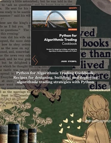 (FREE (PDF) Python for Algorithmic Trading Cookbook: Recipes for ...