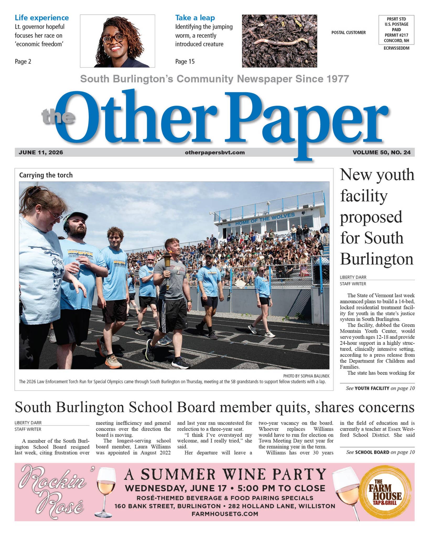 The Other Paper - 6-11-26 by Vermont Community Newspaper Group - Issuu