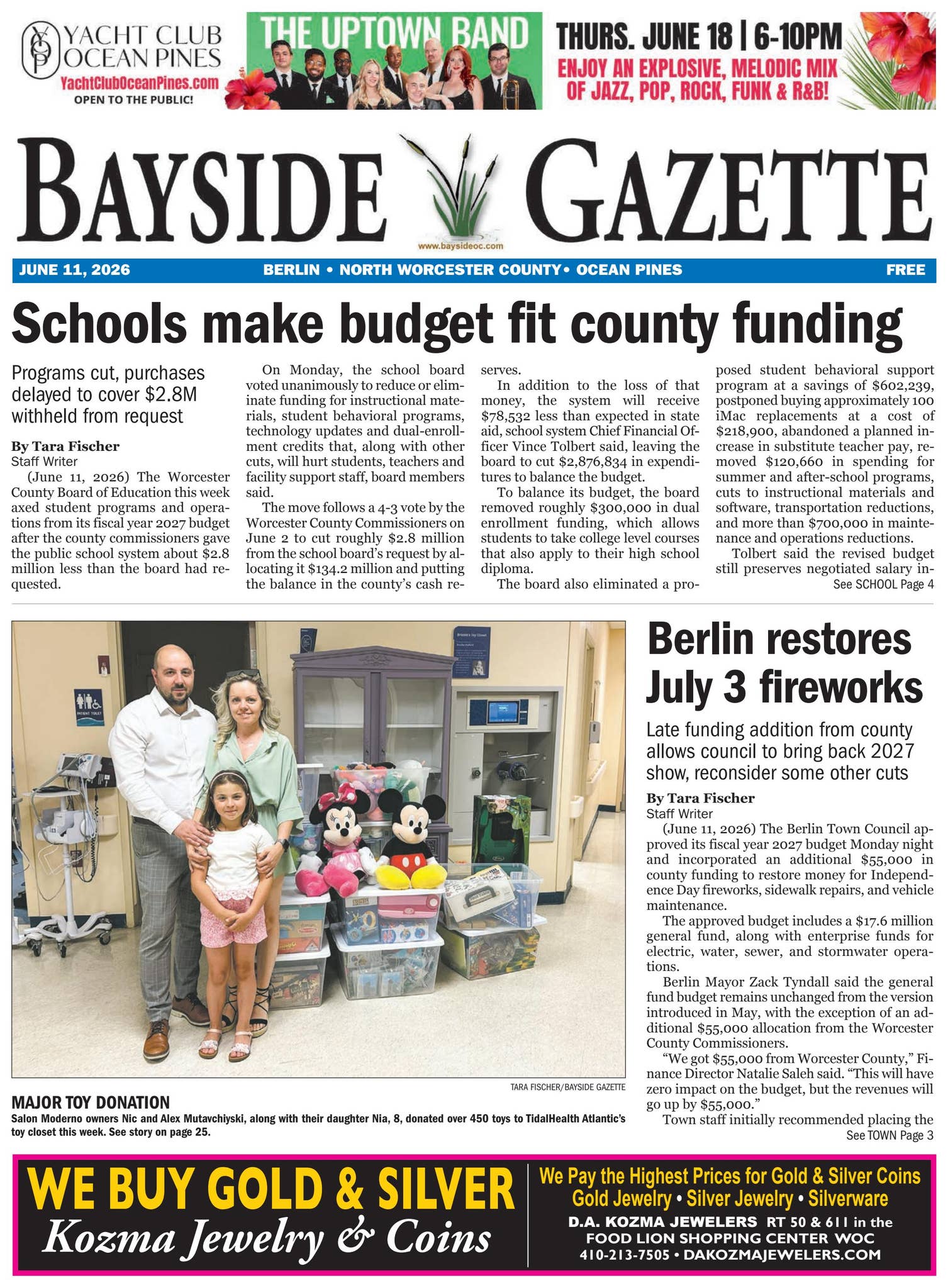 06/11/2026 Bayside Gazette by OC Today-Dispatch - Issuu