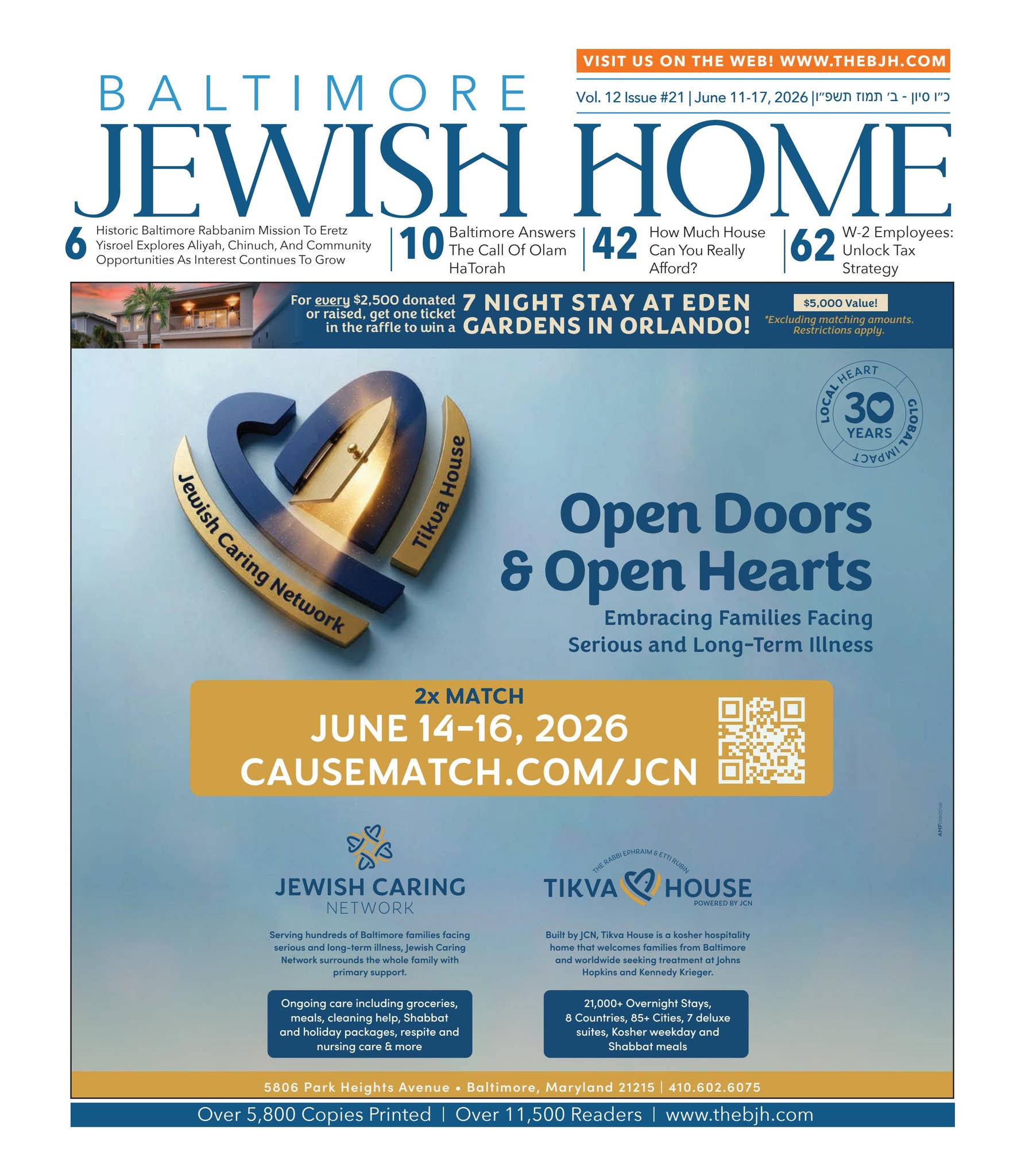 Baltimore Jewish Home 6-11-26 by Baltimore Jewish Home - Issuu