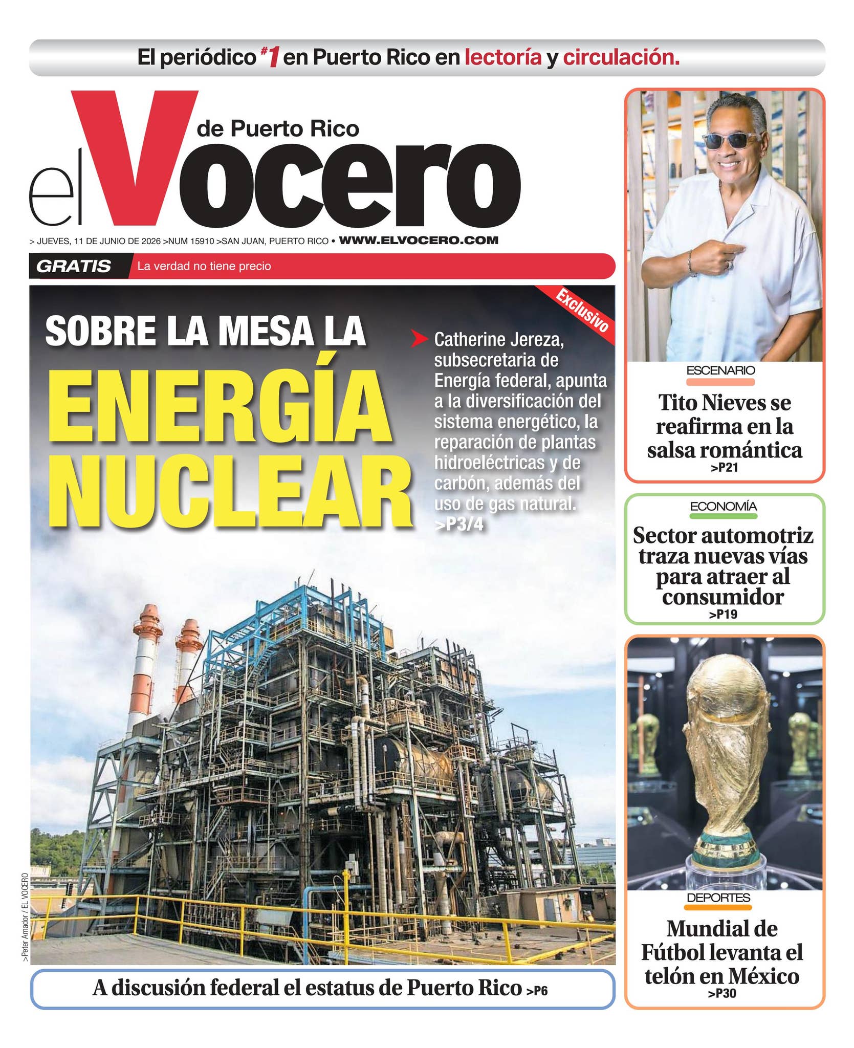 EL VOCERO | Edición jueves, 11 de junio de 2026 by El Vocero de Puerto ...