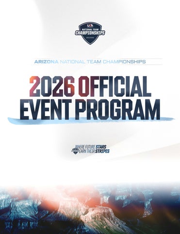 2026 National Team Championships Arizona | Official Event Program by ...