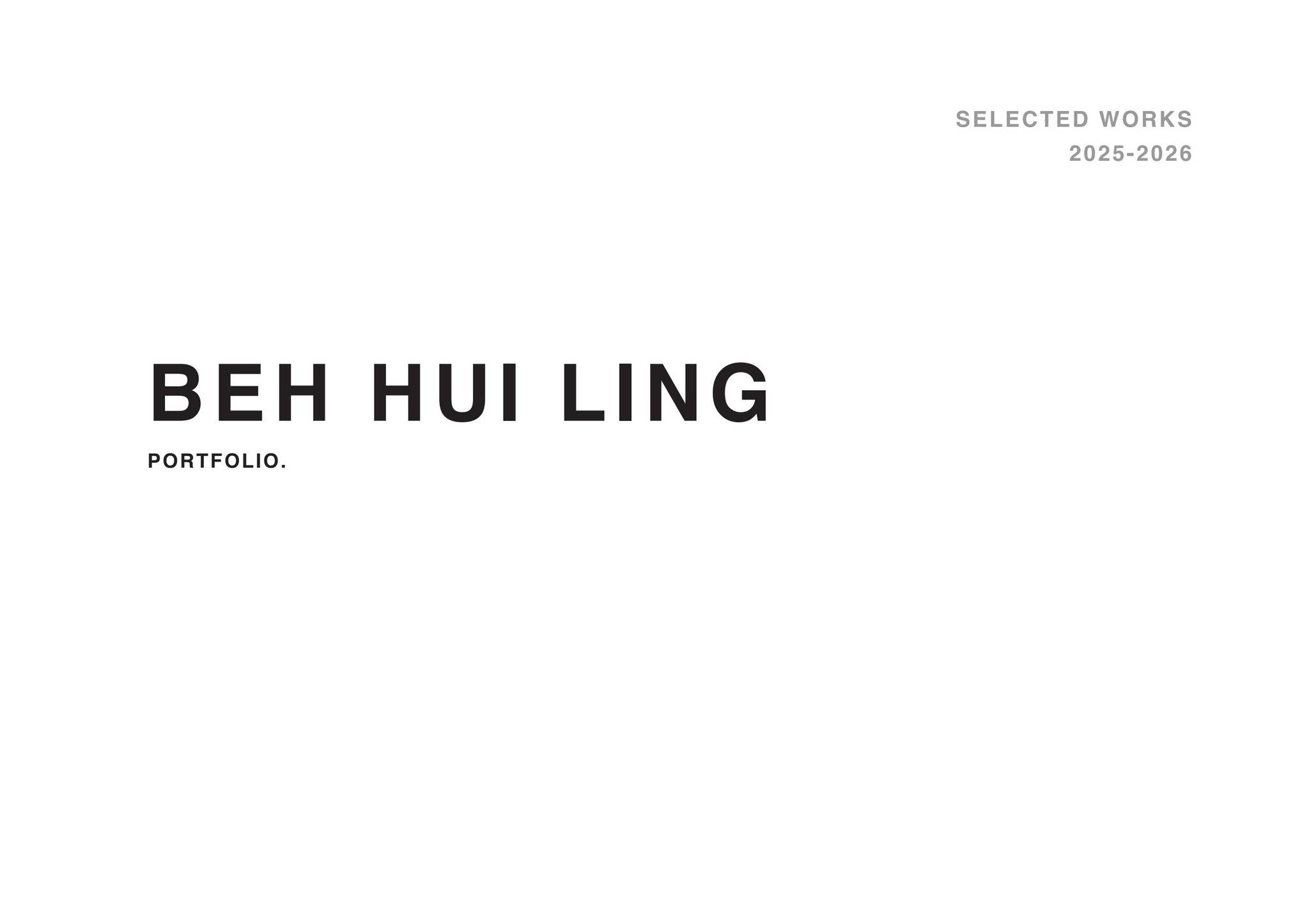 BEH HUI LING. M.ARCH DESIGN PORTFOLIO by AS JK - Issuu