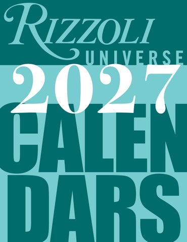 2027 Rizzoli Universe Calendar Catalog by Rizzoli International ...