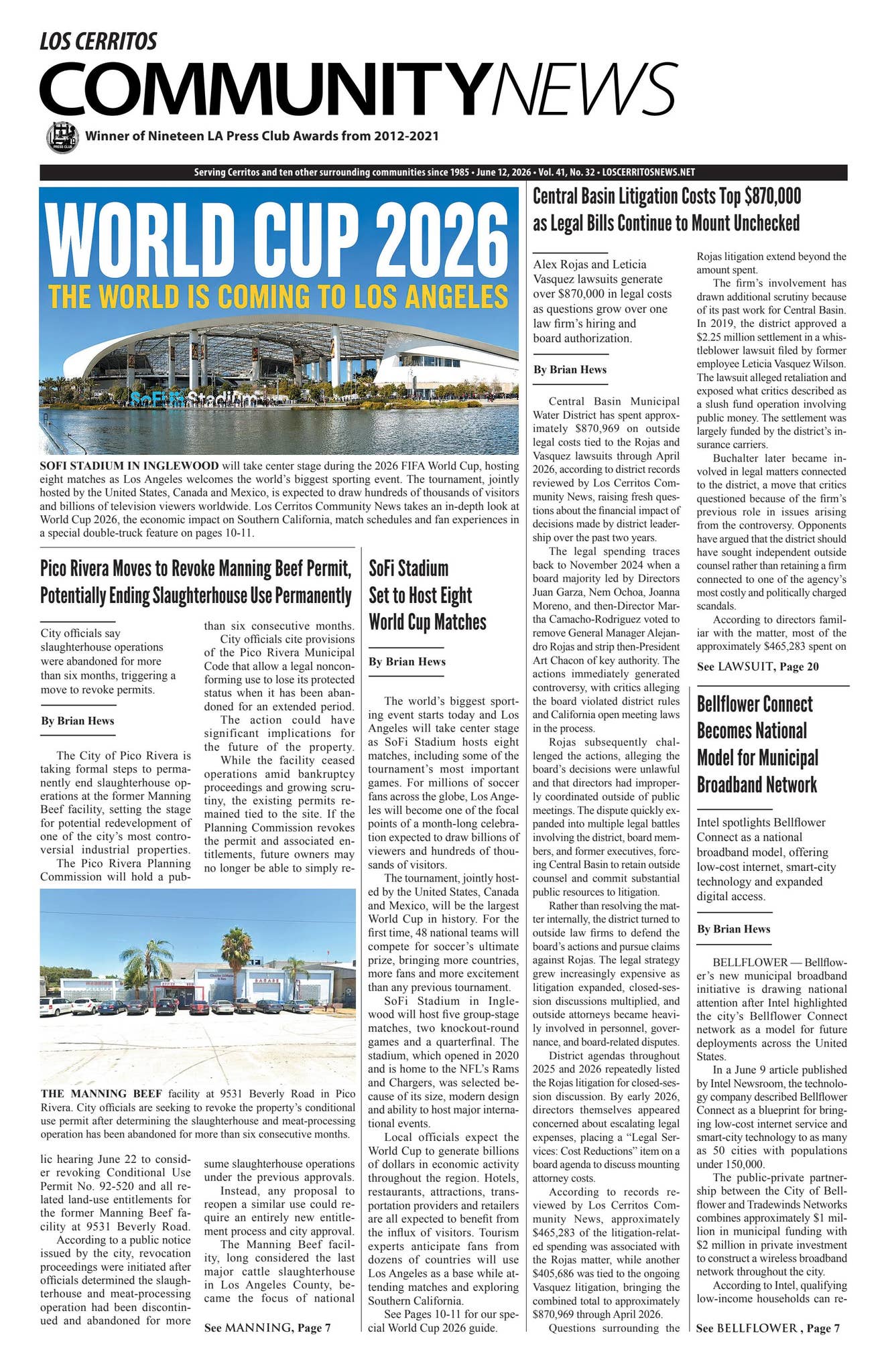 June 12 2026 LCCN by Los Cerritos Commuity Newspaper Group - Issuu