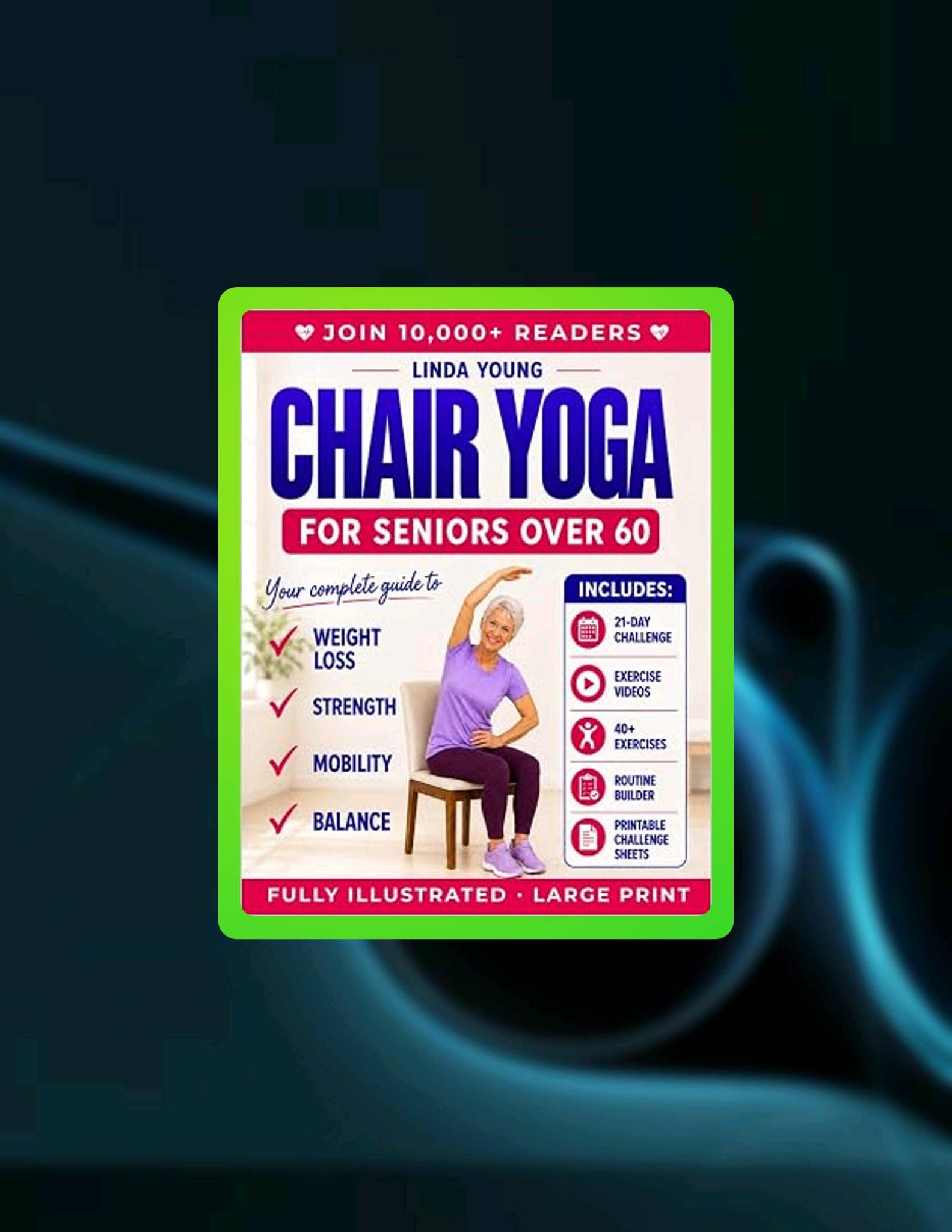 PDF The Complete Guide to Chair Yoga for Seniors Over 60: 40+ Low ...