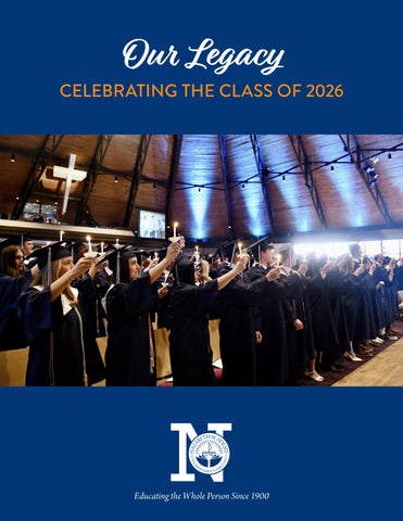 Our Legacy: Celebrating Nazareth Academy’s Class of 2026 by Nazareth ...