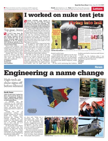 RAF News Edition 1635, June 26, 2026 by RAF News - Issuu