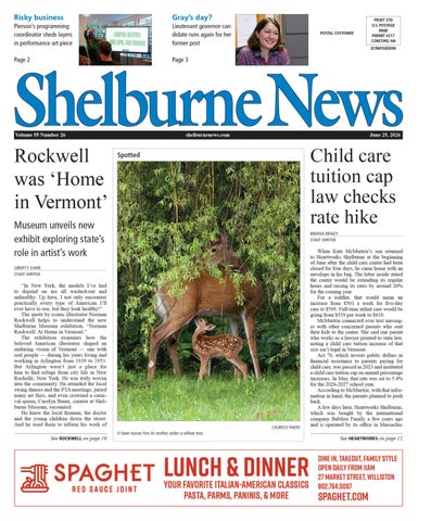 Shelburne News - 6-25-26 by Vermont Community Newspaper Group - Issuu