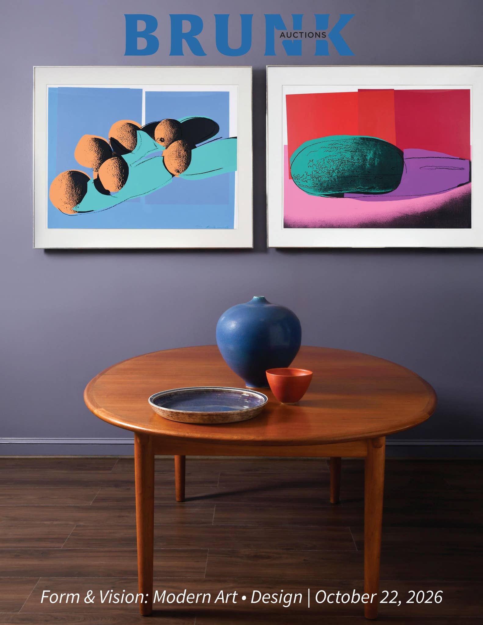 Form & Vision: Modern Art • Design | October 22, 2026 by Brunk Auctions ...