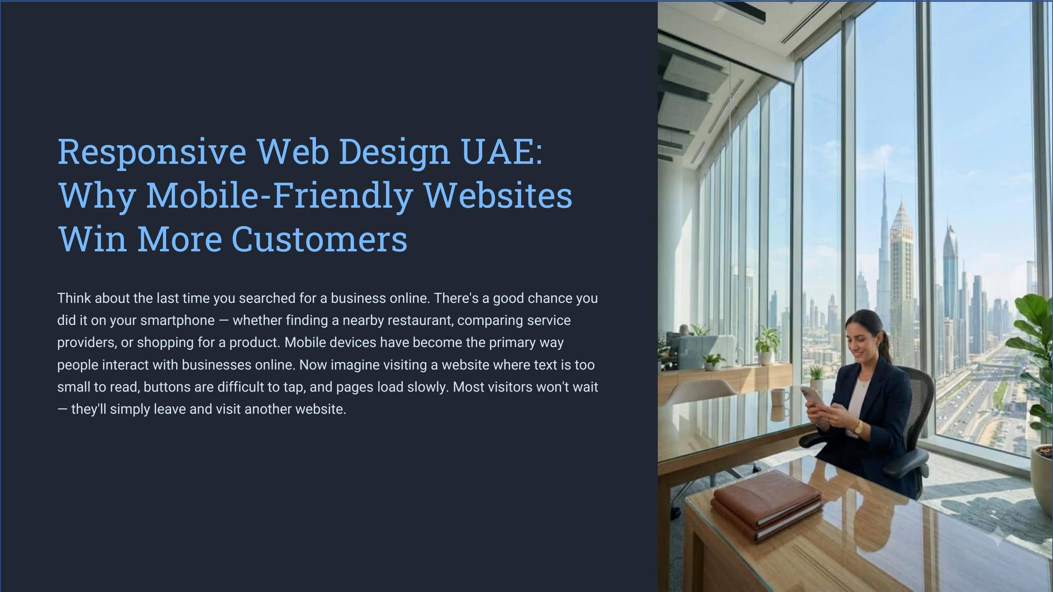 Why Is Responsive Web Design UAE Important for Businesses? by Rapidesk ...